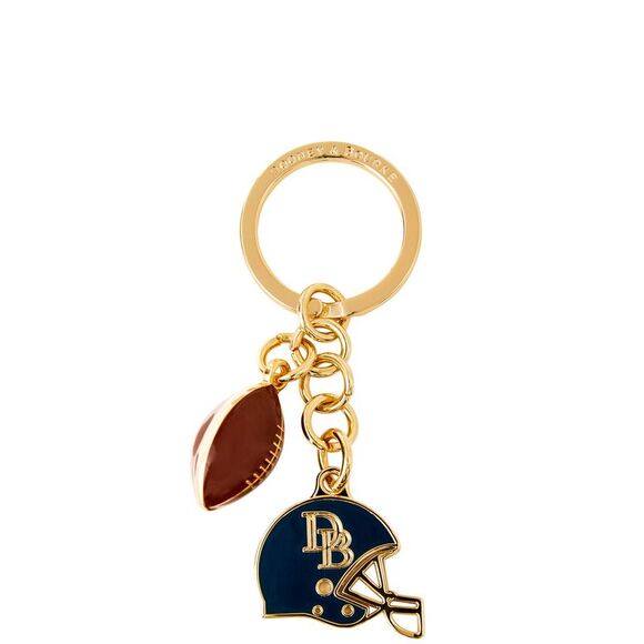 Dooney & Bourke | Accessories | Dooney Bourke Football Key Fob Gold ...